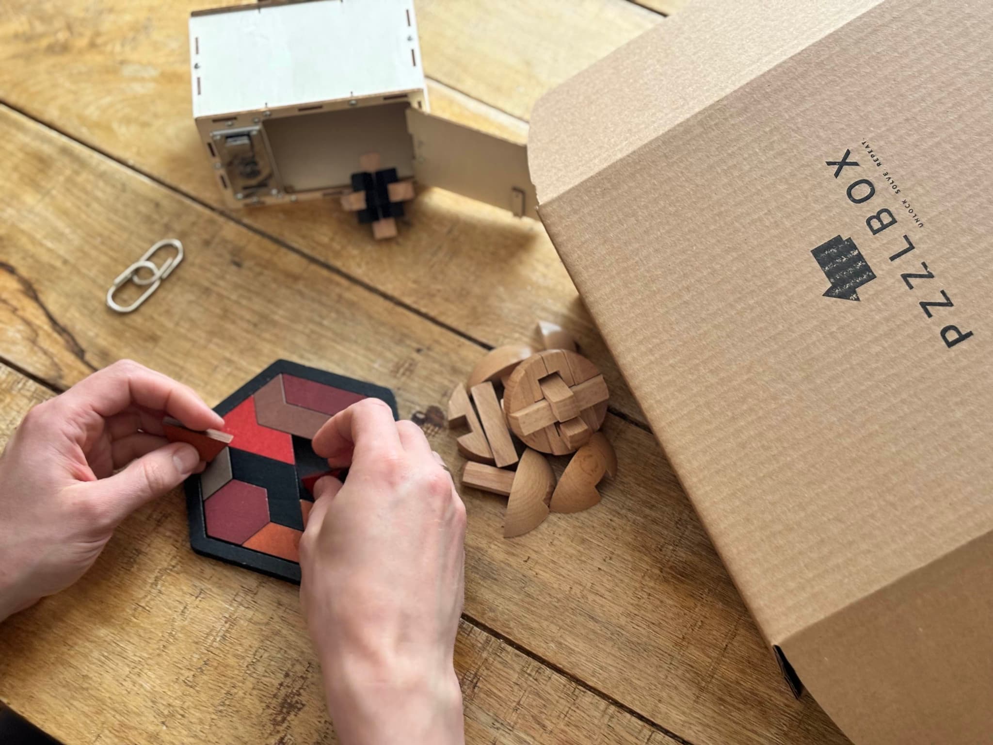 PzzlBox - Monthly Puzzle Box Subscription | Logic & Wooden Puzzles